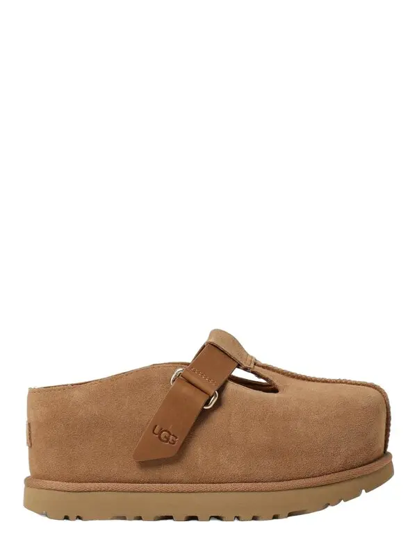 UGG Goldenstar Hi Suede Mules - Brown