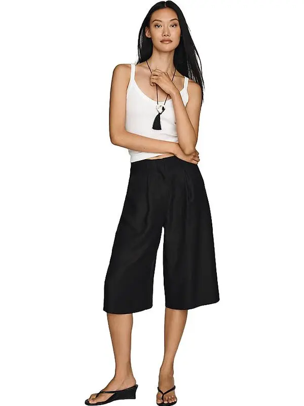 BAYSE Alex Culotte Trousers - Black