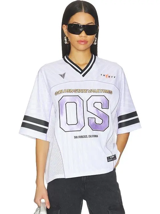 OFF SEASON Golden State Valkyries Boxy Top - White