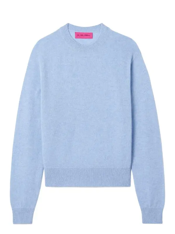 THE ELDER STATESMAN Tranquility Cashmere Sweater - Blue
