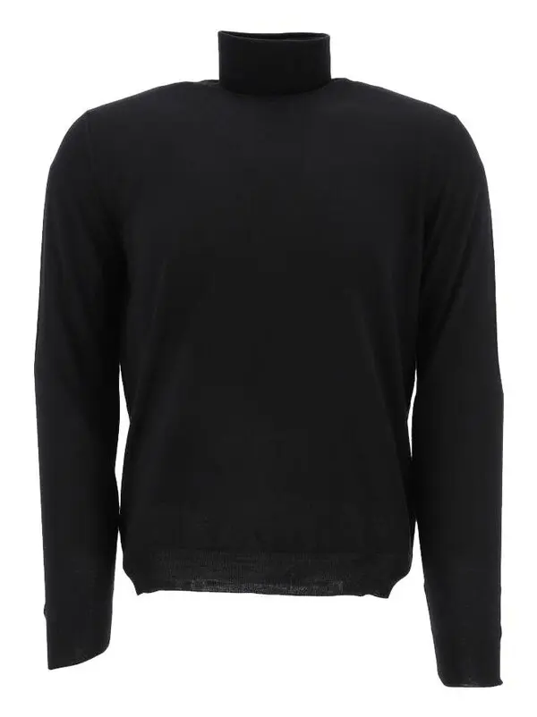 DRUMOHR Roll Neck Jumper - Black