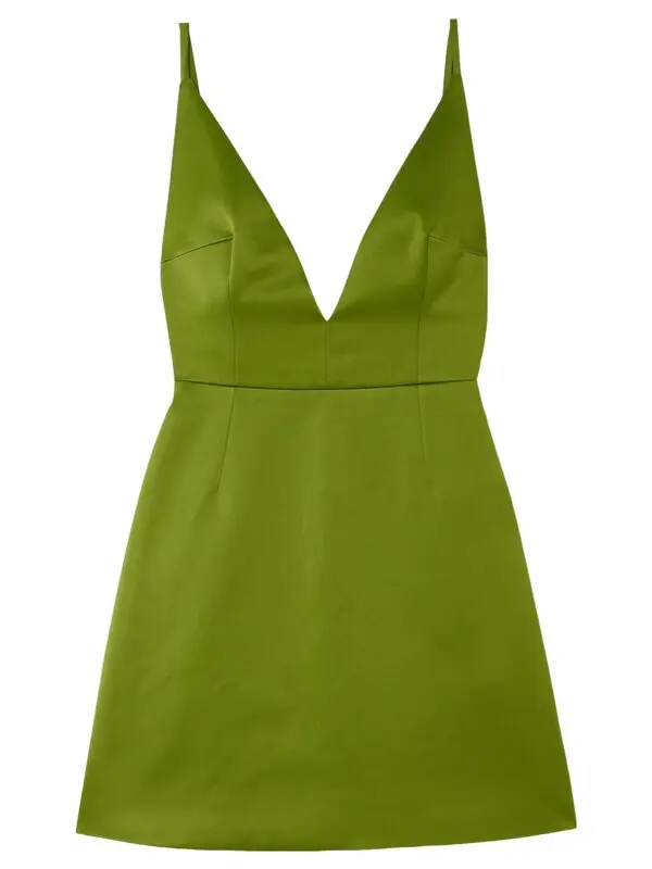 EMILIA WICKSTEAD V-neck Mini Dress - No