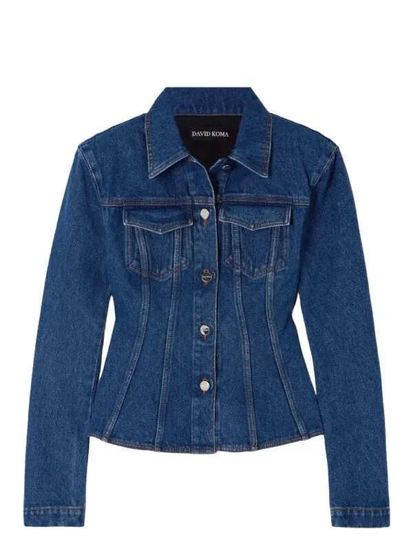 David Koma Pure Cotton Denim Jacket - No