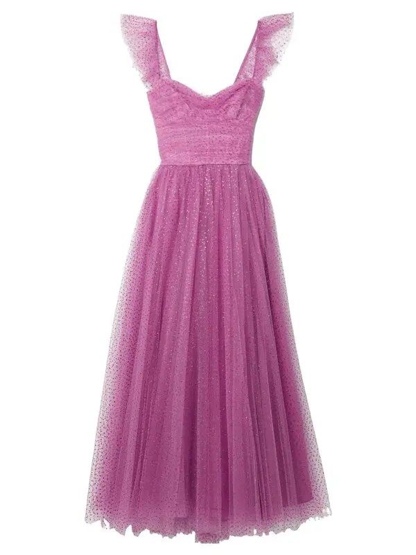 Monique Lhuillier Ruched Sweetheart Neckline Dress - No