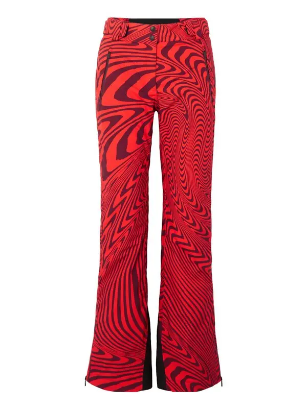 Aztech Mountain Printed Padded Stretch Ski Pants - No