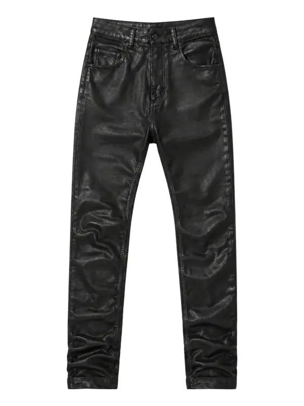 THOM KROM Coated-finish Jeans - Blackcoated