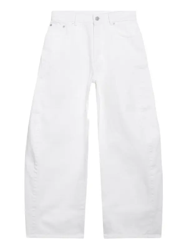 Alaïa Rodeo Jeans - White