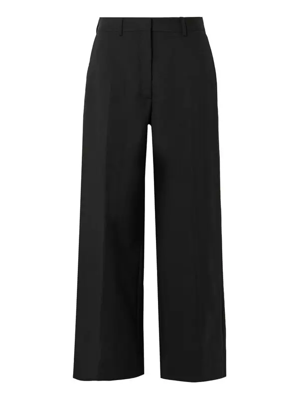 Calvin Klein Simone Wool Wide-leg Pants - No