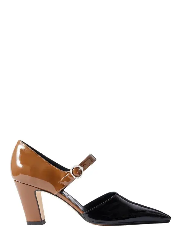 AeydĒ Two Tone Patent-leather Mary Jane Pumps - No