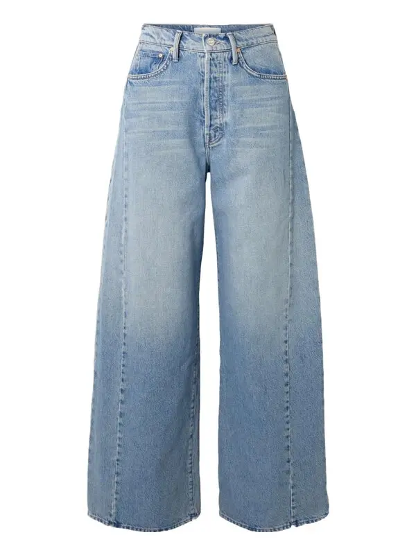 MOTHER High-rise Wide-leg Jeans - No