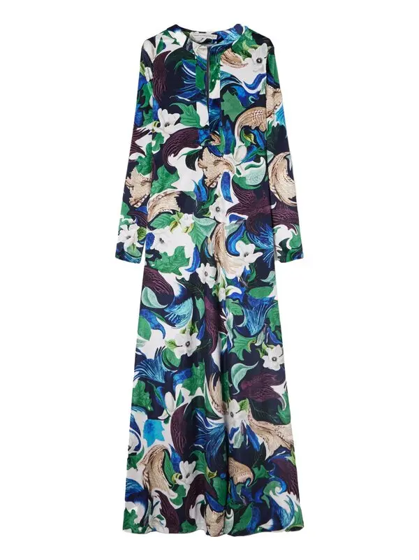MARY KATRANTZOU Printed Maxi Dress - No
