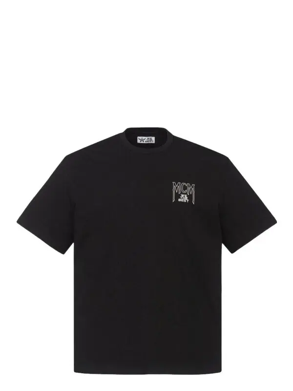 Mcm We The Best Logo-print T-shirt - Black