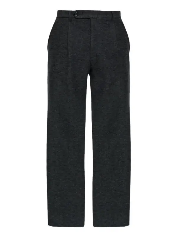 JIL SANDER Pleated Wide-leg Pants - Grey