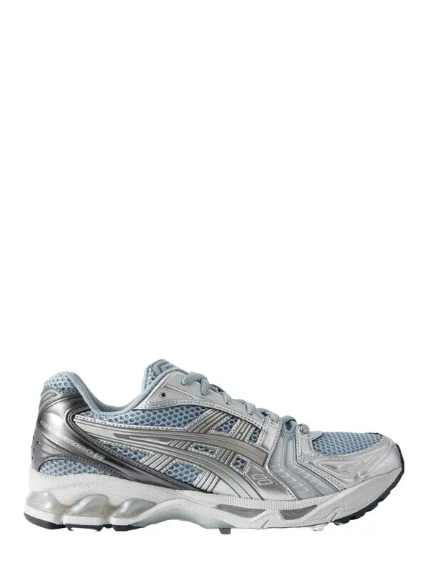 Asics Rubber Trimmed Mesh Sneakers - Gray