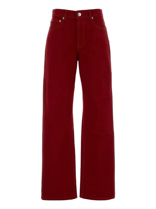AMI Paris Denim Jeans - Red