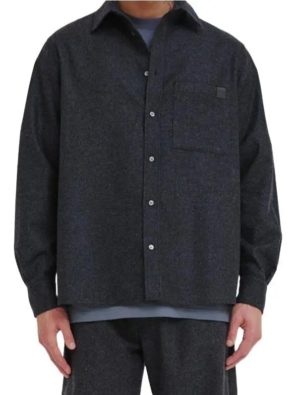 DARKPARK Serge Long-sleeved Shirt - Black