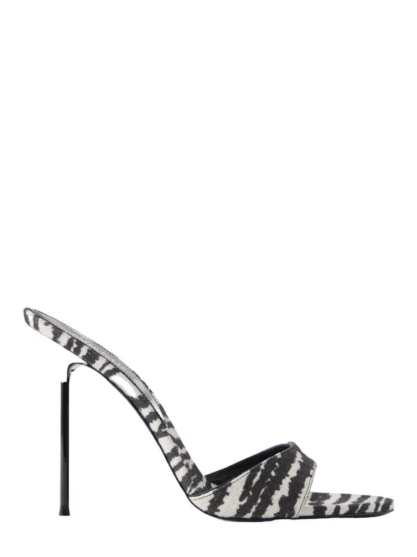 Paris Texas Heeled Sandals - Black