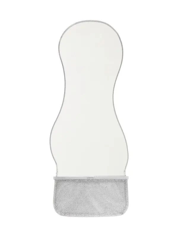 Calvin Klein Silver Small Bag - White