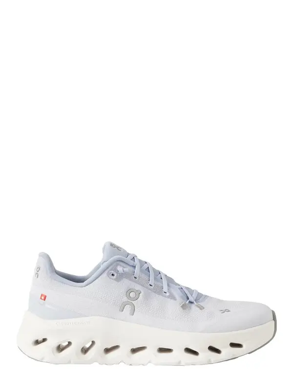 On Stretch Recycled-knit Sneakers - White