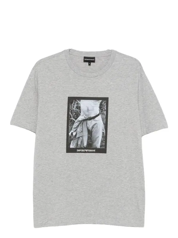Emporio Armani Crew-neck T-shirt - Grey