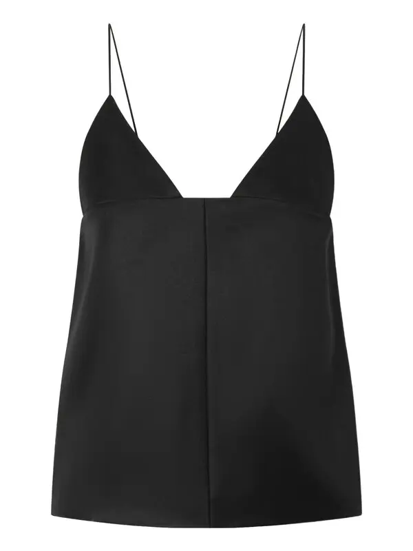 Brandon Maxwell Bridges Tank Top - Black