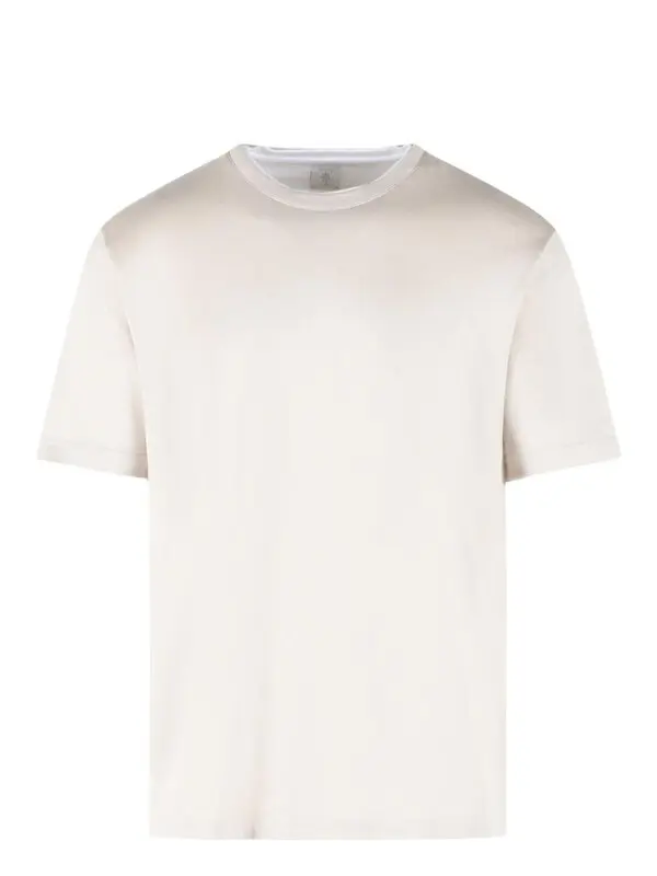 Eleventy Short-sleeved T-shirt - Light Brown
