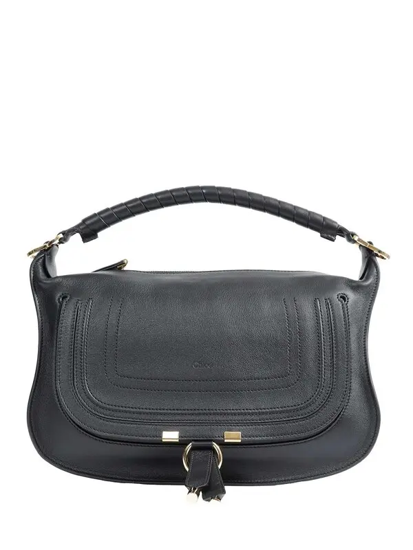 Chloé Marcie Small Shoulder Bag - Black