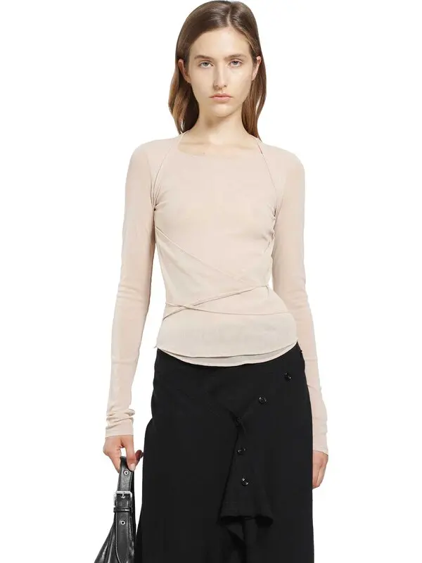 LEMAIRE Ballerina Scarf Top - Pink