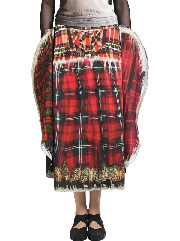 IA LONDON Full Moon Skirt - Black