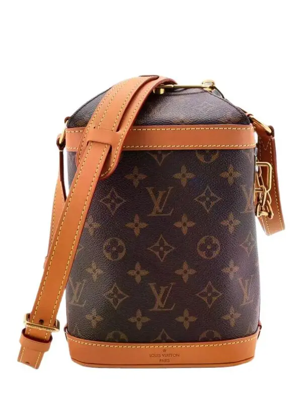 LOUIS VUITTON Monogram Canvas Legacy Milk Box Bag - Brown