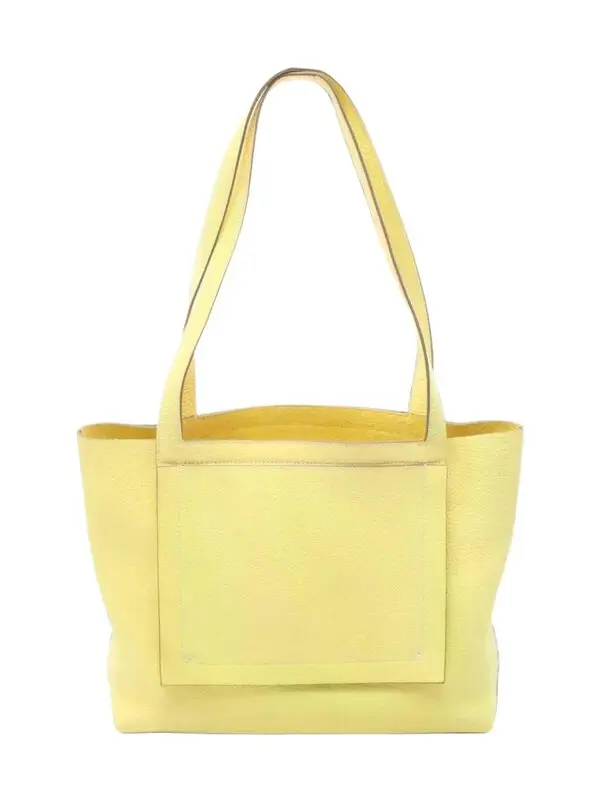 Hermès 2022 Clemence Tote Bag - Yellow