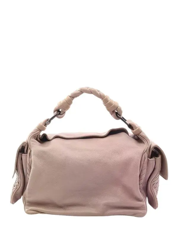 Bottega Veneta Intrecciato Shoulder Bag - Pink