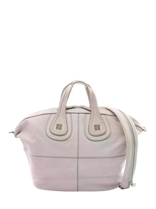 Givenchy Nightingale Leather Handbag - Grey