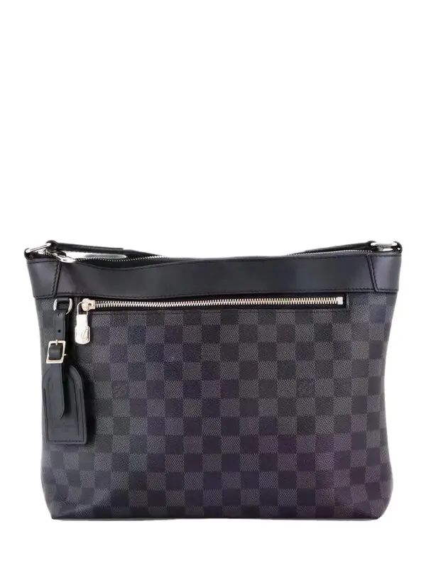 LOUIS VUITTON Damier Graphite Messenger Bag - Black