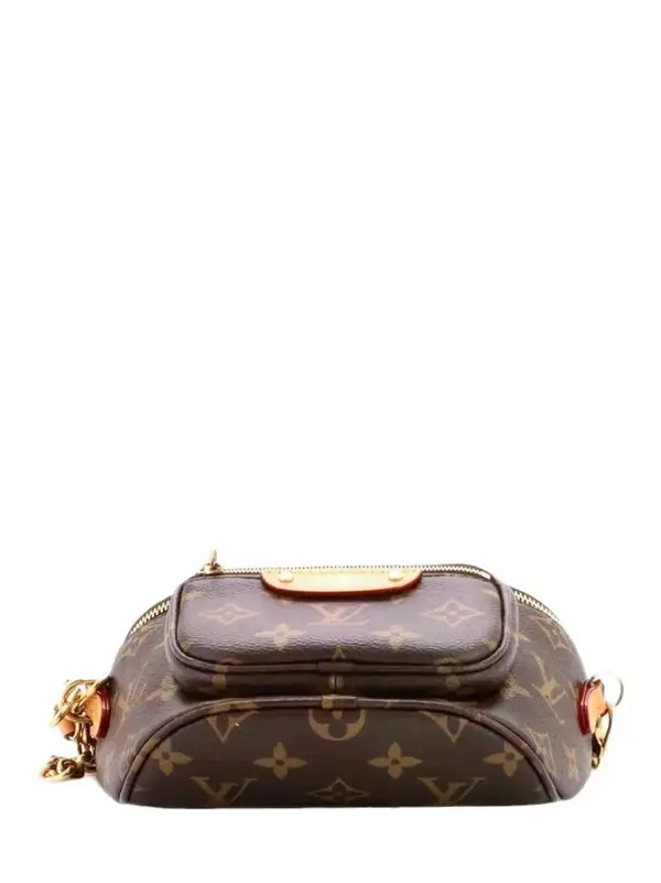LOUIS VUITTON Monogram Canvas Mini Belt Bag - Brown