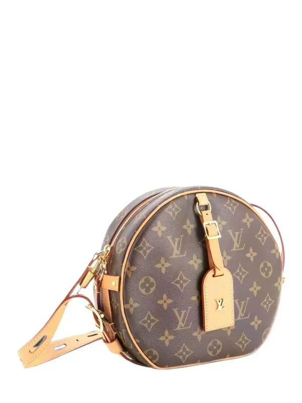 LOUIS VUITTON Boite Chapeau Souple Monogram Canvas Mm Shoulder Bag - Brown