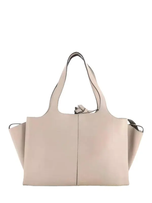 Celine Tri-fold Smooth Calfskin Shoulder Bag - Grey