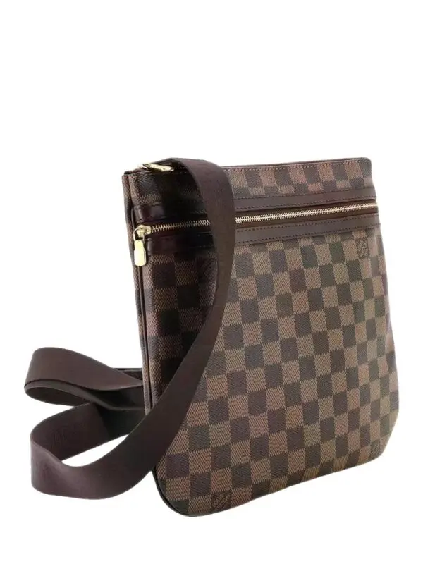LOUIS VUITTON Bosphore Pochette Damier Crossbody Bag - Brown