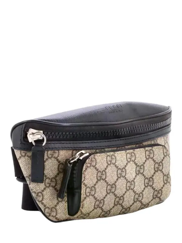 Gucci Gg Coated Canvas Medium Belt Bag - Brown