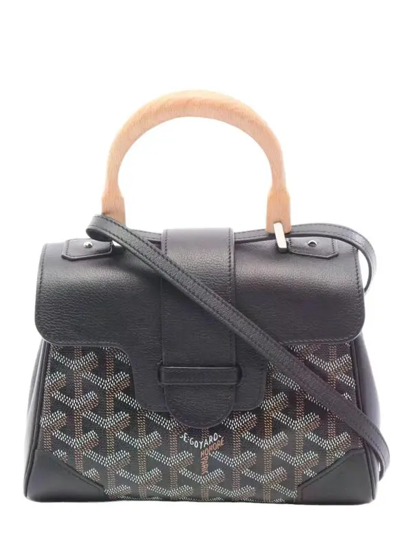 Goyard Mini Saigon Satchel Bag - Black