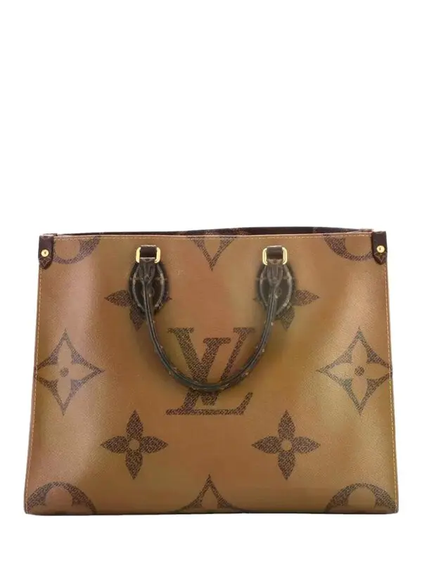 LOUIS VUITTON Onthego Reverse Monogram Giant Mm Tote Bag - Brown