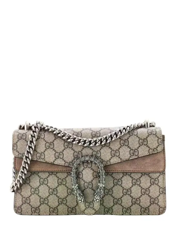 Gucci Dionysus Gg Coated Canvas Small Shoulder Bag - Brown