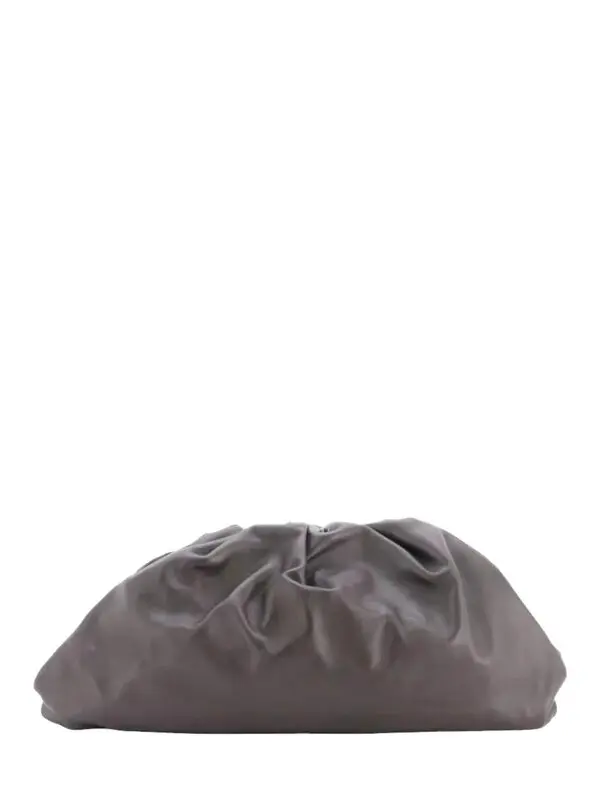Bottega Veneta The Pouch Leather Clutch Bag - Brown