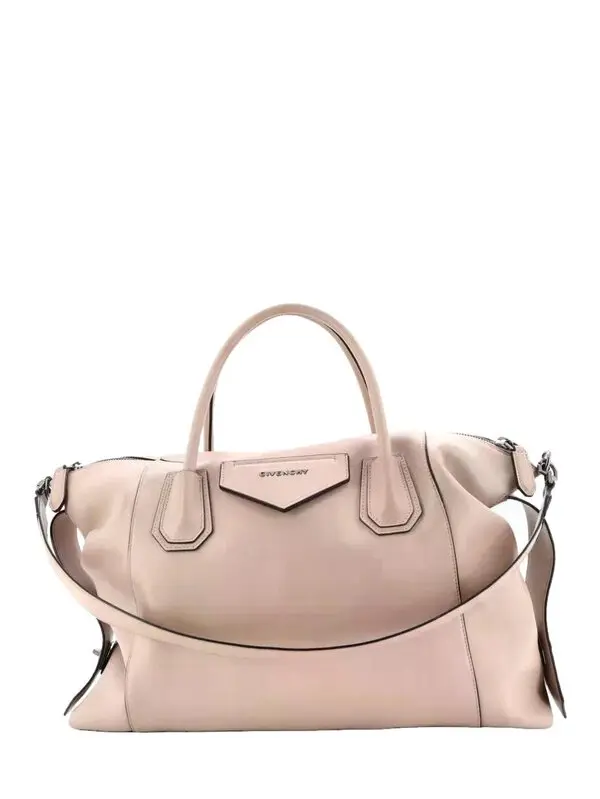 Givenchy Antigona Soft Bag Leather Medium Satchel - Neutrals