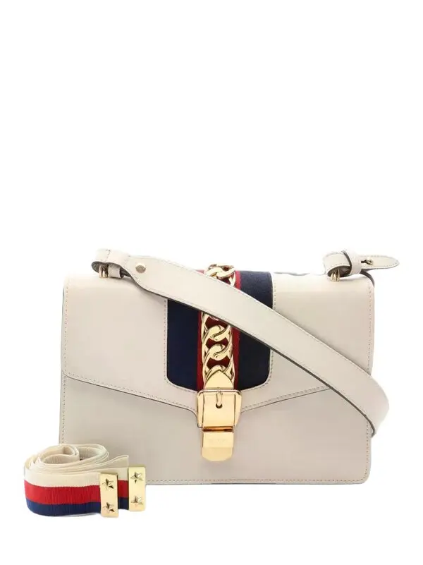 Gucci 2000s Sylvie Small Shoulder Bag - Neutrals