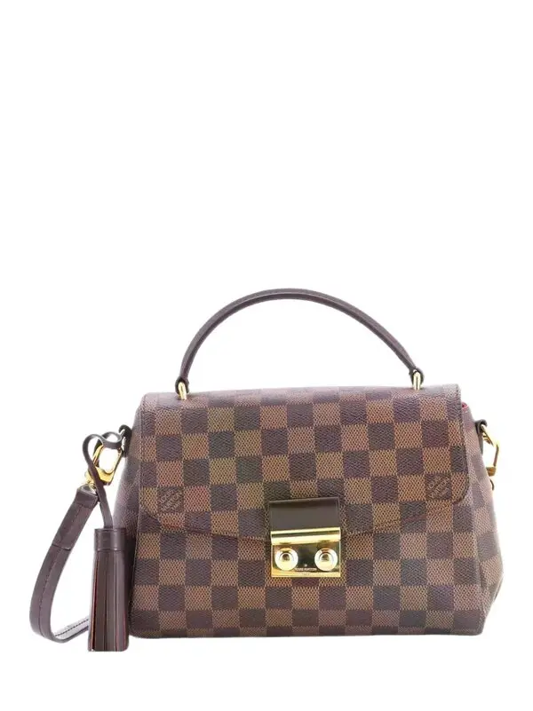 LOUIS VUITTON Croisette Damier Crossbody Bag - Brown