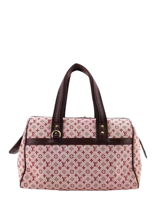 LOUIS VUITTON Mini Lin Gm Satchel - Pink
