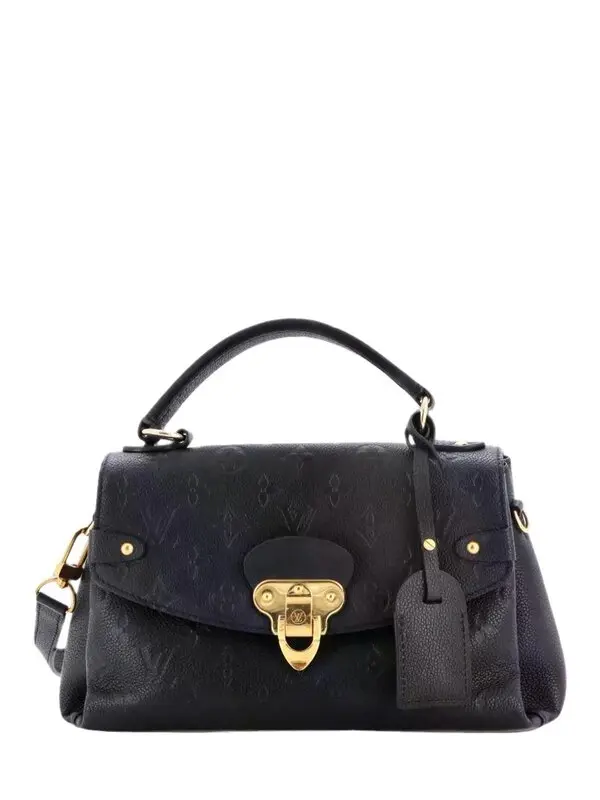 LOUIS VUITTON Monogram Empreinte Leather Bb Satchel - Black
