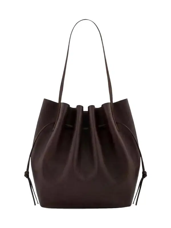 Yuzefi Scallop Tote Bag - Brown