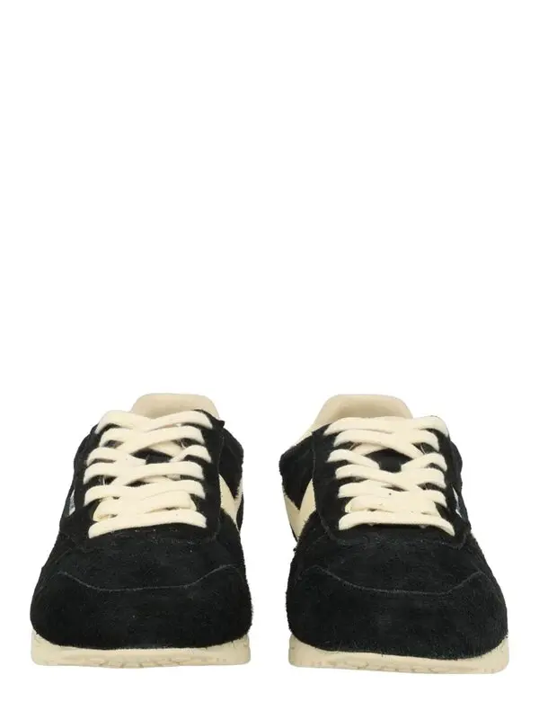 AUTRY Windspin Low Suede Sneakers - Black